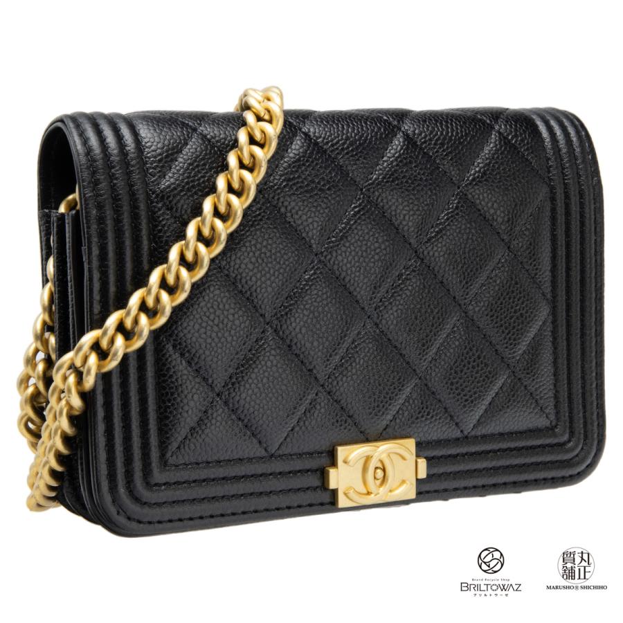 CHANEL シャネル 22AW BOYCHANEL チェーン クラッチ ウォレット CHANEL シャネル 22AW BOYCHANEL チェーン クラッチ ウォレット