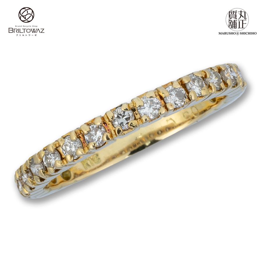 K18 ダイヤモンド ハーフエターナルリング 0.50ct イエローゴールド 2.0g 11号 指輪 ジュエリー【送料無料】(M212114) : 質屋 丸正質舗 Yahoo!店 - 通販 ...