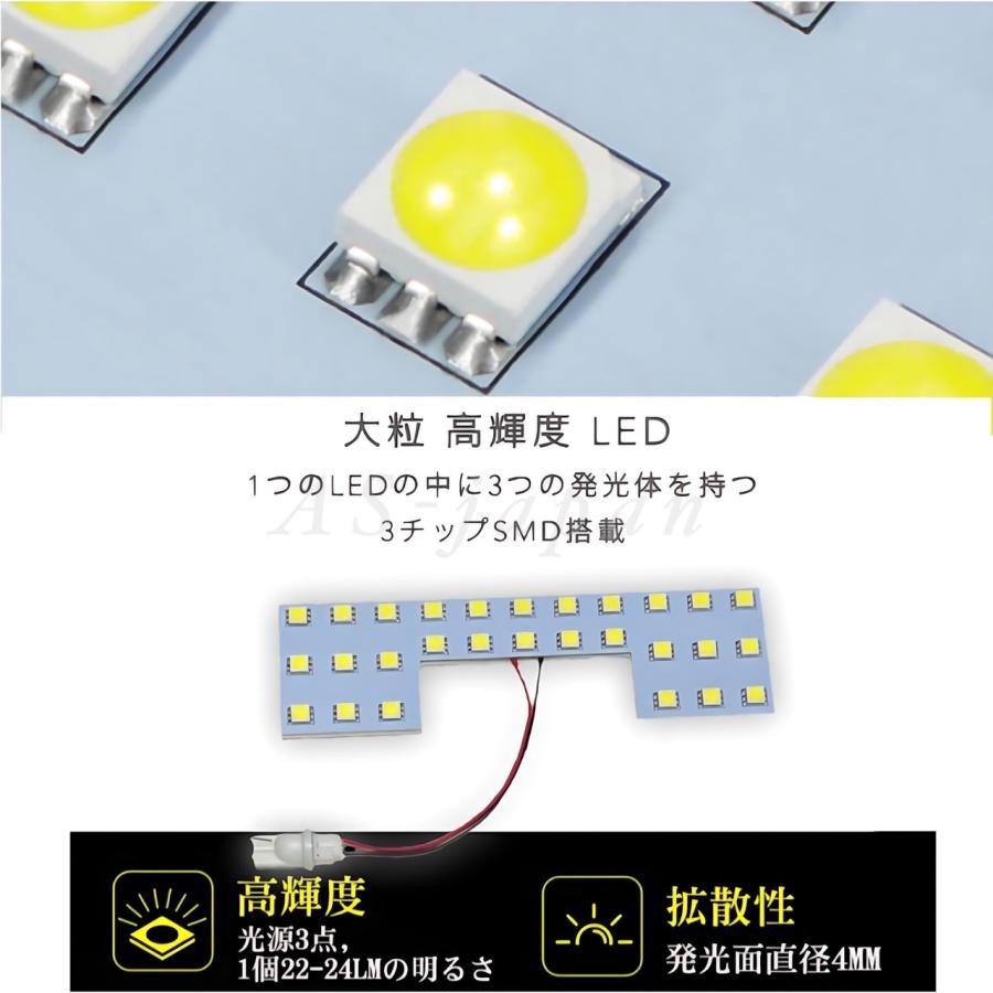 スズキ エブリィ DA17W DA17V LEDルームランプ 標準ルーフ車 専用設計 純正交換 純白光 高輝度 SMD 6000K/ SUZUKI EVERY エブリー ワゴン バン ...