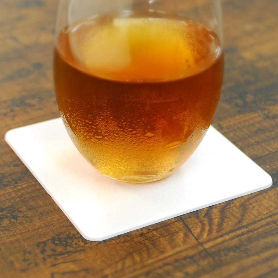 紙 コースター 白 角丸型 90/2mm 500枚 : 31411 : ネットdeまつやま - 通販 - Yahoo!ショッピング