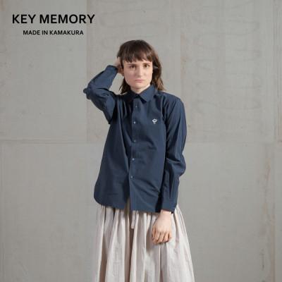 ふるさと納税 鎌倉市 【KEYMEMORY鎌倉】スナップボタンシャツ NAVY サイズ0 :1289842:さとふる - 通販 - Yahoo!ショッピング