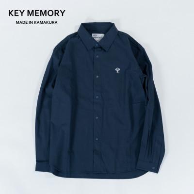 ふるさと納税 鎌倉市 【KEYMEMORY鎌倉】スナップボタンシャツ NAVY サイズ0 :1289842:さとふる - 通販 - Yahoo!ショッピング