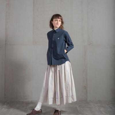 ふるさと納税 鎌倉市 【KEYMEMORY鎌倉】スナップボタンシャツ NAVY サイズ0 :1289842:さとふる - 通販 - Yahoo!ショッピング