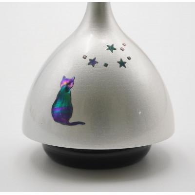 ふるさと納税 高岡市 【高岡銅器】エコー 螺鈿猫 銀色 : 1327672 : さとふる - 通販 - Yahoo!ショッピング