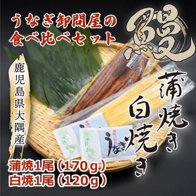 ふるさと納税 鹿屋市 大隅特産うなぎ蒲焼1尾(170g)・白焼1尾(120g)食べ比べセット 1876 : 1354696 : さとふる ...