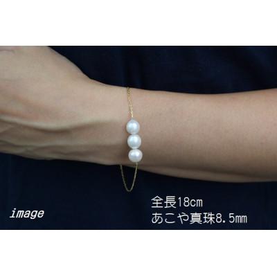 ふるさと納税 神戸市 あこやバロック真珠3珠付ブレスレット(シルバー925金メッキ色) : 1355115 : さとふる - 通販 ...