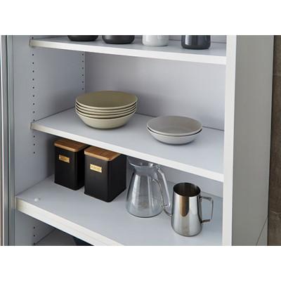 ふるさと納税 大川市 引き戸食器棚 幅153.5cm ポエム【カラー:ホワイト、扉:スモークガラス】 :1359006:さとふる - 通販 ...