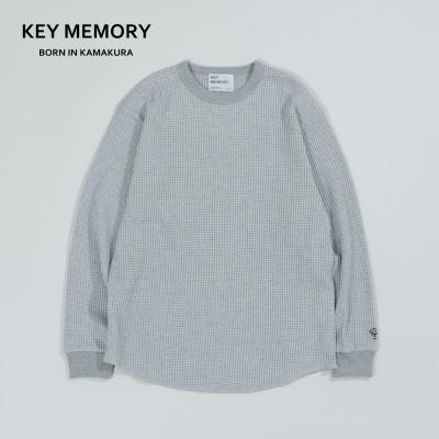 ふるさと納税 鎌倉市 KEYMEMORY鎌倉のワッフルカットソー GRAY サイズ2 : さとふる - 通販 - Yahoo!ショッピング