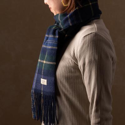 ふるさと納税 泉大津市 【チェック柄】カシミヤ100%マフラー 大切な方へのプレゼントや自分へのご褒美に暖かいカシミヤを : 1443091 ...