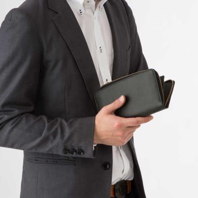 ふるさと納税 福岡市 Fogliaオイルレザーラウンド長財布ブラウン SR02 : さとふる - 通販 - Yahoo!ショッピング