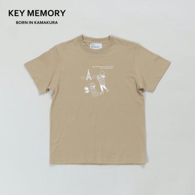 ふるさと納税 鎌倉市 【KEYMEMORY 鎌倉】トラベルイラストTシャツ BEIGE サイズ0 1着 : さとふる - 通販 - Yahoo!ショッピング