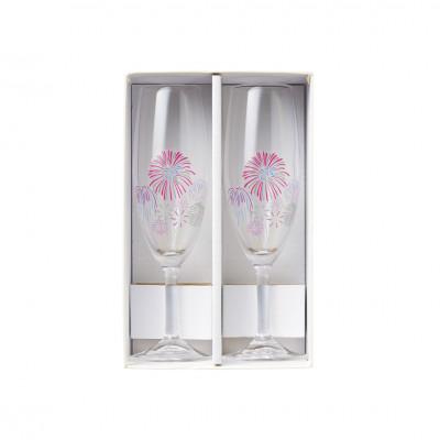 ふるさと納税 多治見市 【温度で変化する器】シャンパングラス(165ml) ペアセット 『冷感花火』 : さとふる - 通販 - Yahoo!ショッピング