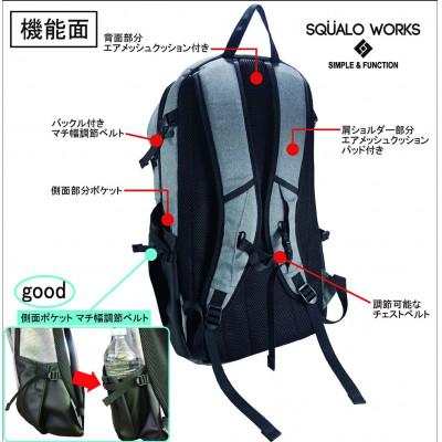 ふるさと納税 守谷市 MD リュックサック ブラック MD01-013 メンズ