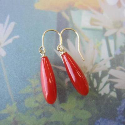 ふるさと納税 大月町 【高知県大月町産】赤珊瑚のティアドロップ型ピアス : 3067648 : さとふる - 通販 - Yahoo!ショッピング