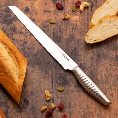 ふるさと納税 関市 MOKA パン切りナイフ オールステンレス 〜軽くてにぎりやすい 包丁 ハンドル 女性 : さとふる - 通販 ...