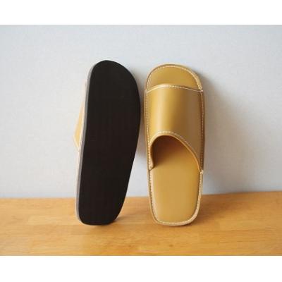 ふるさと納税 碧南市 靴職人手作りの本革「スリッパ」 マスタード Lサイズ H066-013 :3109769:さとふる - 通販 - Yahoo!ショッピング