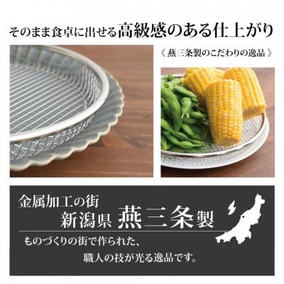 ふるさと納税 三条市 お皿のザル4点セット キッチン用品 調理器具 キッチングッズ [逸品物創]【010S331】 :3146823:さとふる ...