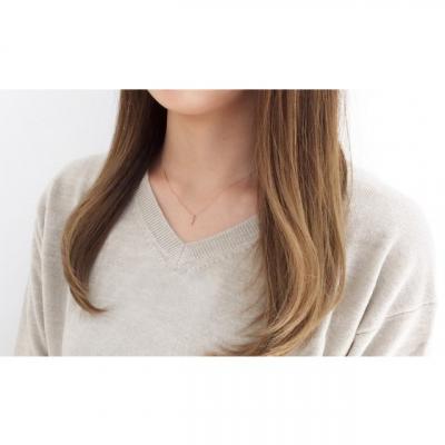 ふるさと納税 甲府市 K10 縦長 5石 ダイヤモンド ネックレス プチ ピンクゴールド J-505 : さとふる - 通販 - Yahoo!ショッピング