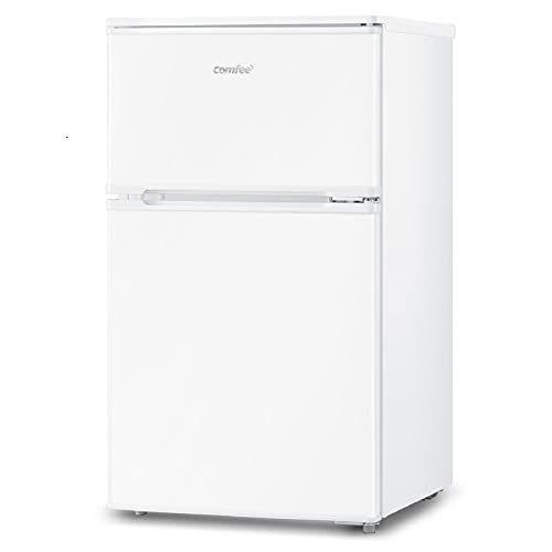 COMFEE コンフィー 冷凍 冷蔵庫 小型 2ドア右開き 90L 幅47.8cm RCT90WH E ホワイト一人暮らしに最適です 新品 未使用 有名ブランド