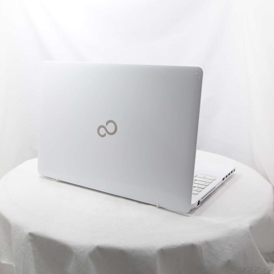 富士通（FUJITSU） 〔中古〕FUJITSU(富士通） 格安安心パソコン LIFEBOOK AH50／A3 FMVA50A3WP プレミアムホワイト 〔Windows 10 ...