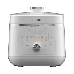 T-FAL 旨み電気圧力鍋（4L） ラクラ・クッカー ホワイト CY3601JP : 3045387249502 : ソフマップ Yahoo!店 - 通販 - Yahoo!ショッピング