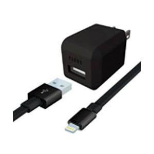 radius radius(ラディウス) iPhone/iPod対応 AC充電器 +Lightning⇔USBケーブル 0.8m (ブラック) MFi認証 AL-ADA61K : ソフマップ ...