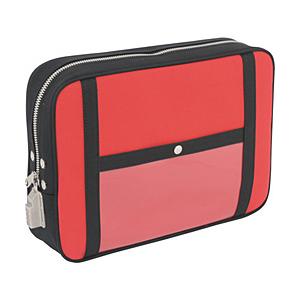 三栄産業 SANEI 帆布メール用ポーチ（LL）SED−1錠付 赤 PLL-SED-02 : ソフマップ Yahoo!店 - 通販 - Yahoo!ショッピング