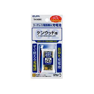 ELPA TSA-042BKS コードレス電話機用 充電池(大容量) :4901087208302:ソフマップ Yahoo!店 - 通販 - Yahoo!ショッピング