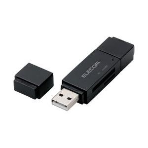 ELECOM ELECOM(エレコム) メモリリーダライタ/PC・スマホ・タブレット用/microB+USBA/SD+microSD/ブラック MRS-MBD09BK : ソフマップ ...