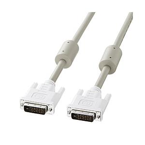 SANWA SUPPLY(サンワサプライ) KC-DVI-DL5K2 DVIケーブル ホワイト [5m] :4969887763704:ソフマップ Yahoo!店 - 通販 - Yahoo ...