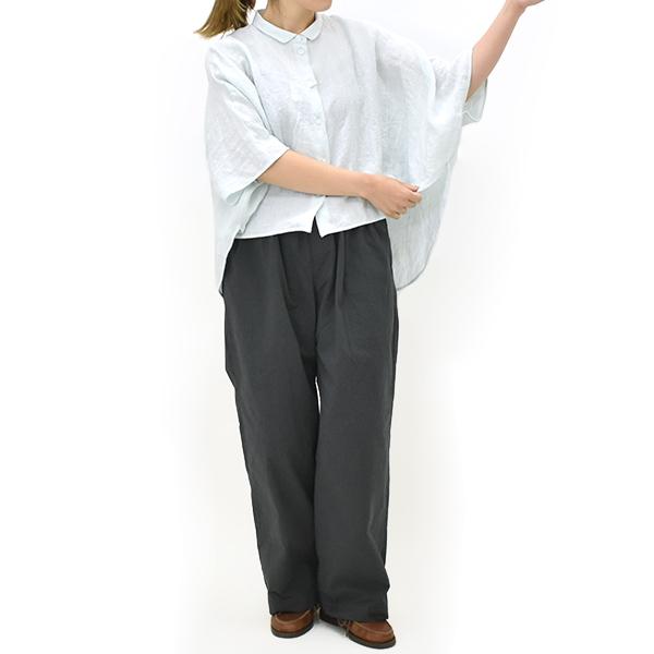 SETTO セット RELAC A SHIRT ポンチョ風 半袖 シャツ STSS0006 レディース : trois webshop - 通販 - Yahoo!ショッピング