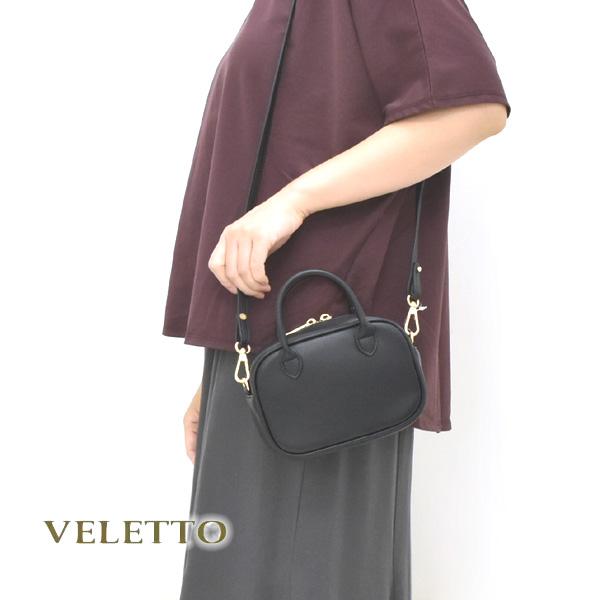 VELETTO ヴェレット スモールスクエアショルダーバッグ 2way 24072 レディース : trois webshop - 通販 - Yahoo!ショッピング