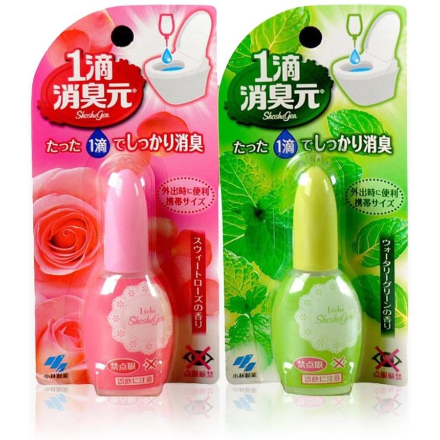 小林製薬 1滴消臭元 消臭芳香剤 トイレ用 ウォータリーグリーン 20ml (約640滴分) : YMストア Yahoo!店 - 通販 ...