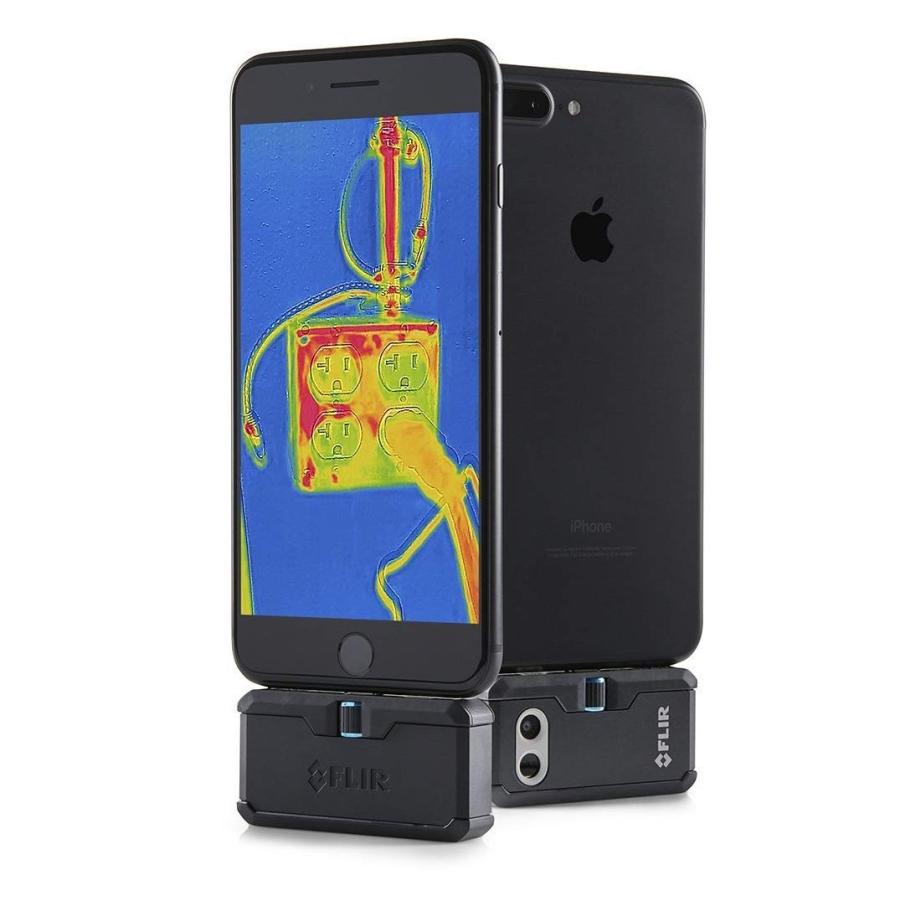 FLIR フリアー iPhone/iPad用 ONE Pro 19200画素 赤外線サーモグラフィー 435-0006-03 【並行輸入品 ...