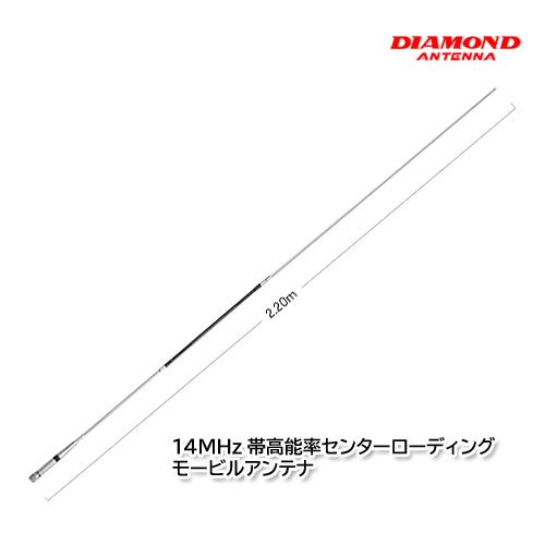 第一電波工業 HF20CL 14MHz帯高能率センターローディングモービルアンテナ ダイヤモンドアンテナ : ハムセンアライ Yahoo ...
