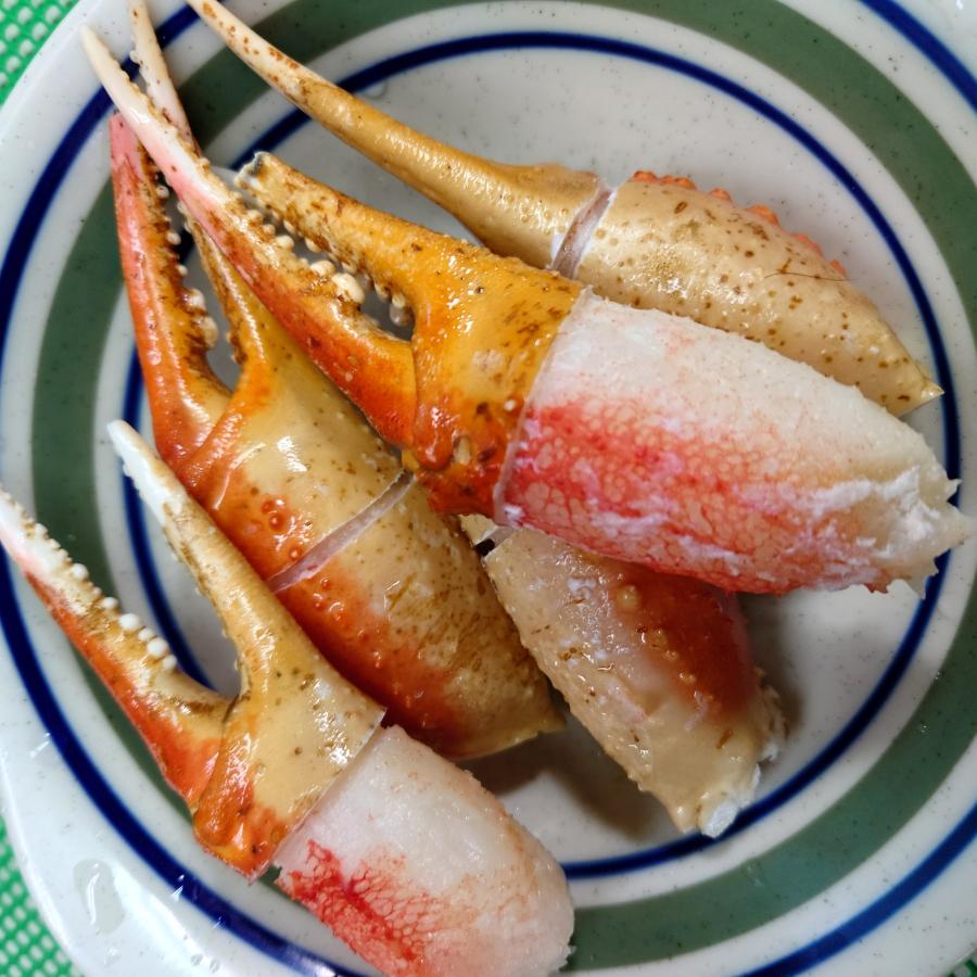 かに爪 カニ爪 ズワイカニ爪 ずわい蟹爪 ボイル 1kg 21個から25個 4L相当 殻付筋目入り 国内加工 : かにの専門店みやこ - 通販 - Yahoo!ショッピング