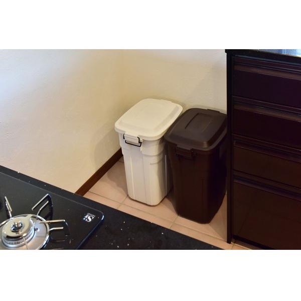 東谷 トラッシュカン 30L ブラウン W39×D27×H48.6 LFS-934BR ゴミ箱 ダストボックス 屋内 屋外 メーカー直送 送料無料 : ハッピードライブヤブモト - 通販 ...