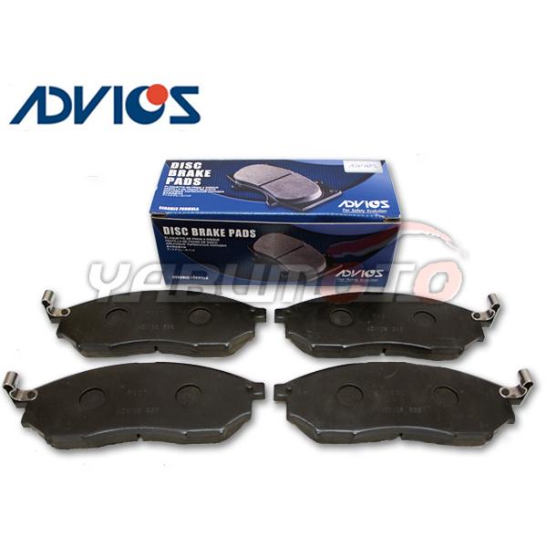 ADVICS フーガ KY51 ブレーキパッド フロント アドヴィックス SN583P 日本製 H21.11〜 : ハッピードライブヤブモト - 通販 - Yahoo!ショッピング