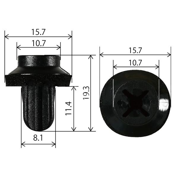 Moveon 輸入車用 クリップ 10個入 4006-CBZ-014 メルセデス ベンツ カーファスナー 内張り 内装 純正同色 純正相当 ネコポス 送料無料 : プロツールショップヤブモト3 ...