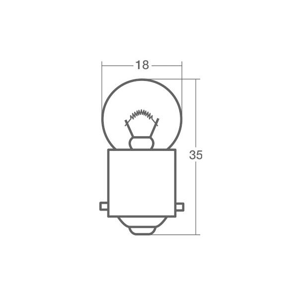 スタンレー電気 24V 5W G18 BA15s シングル球 つばなし並ピン 単線 A4141M スタンレー STANLEY 10個 : ハッピードライブ2号店 - 通販 - Yahoo!ショッピング