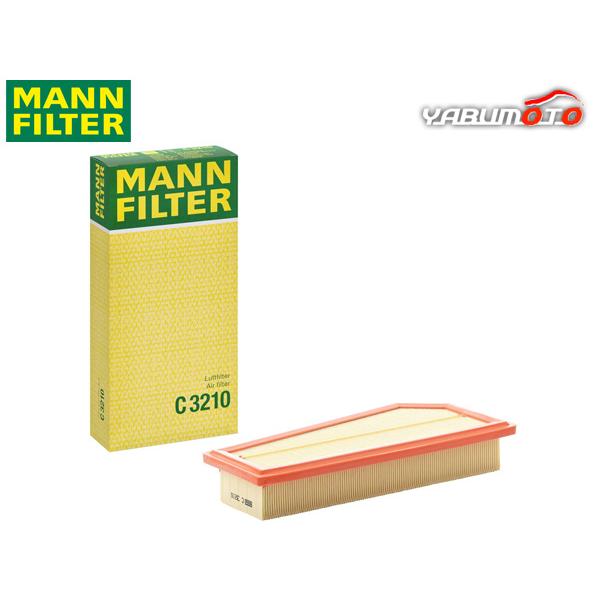 メルセデス・ベンツ Cクラス 204349 エアーエレメント エアークリーナー MANN FILTER 輸入車用 外車 H23.10〜H27 ...