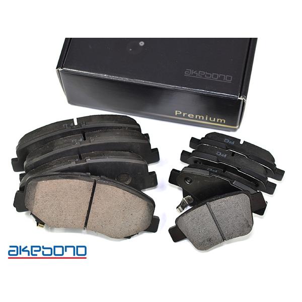 AKEBONO アルファード ヴェルファイア ANH20W プレミアム ブレーキパッド フロント リア 前後セット アケボノ APC-SET02 H20.05〜H27.01 送料無料 : プロ ...