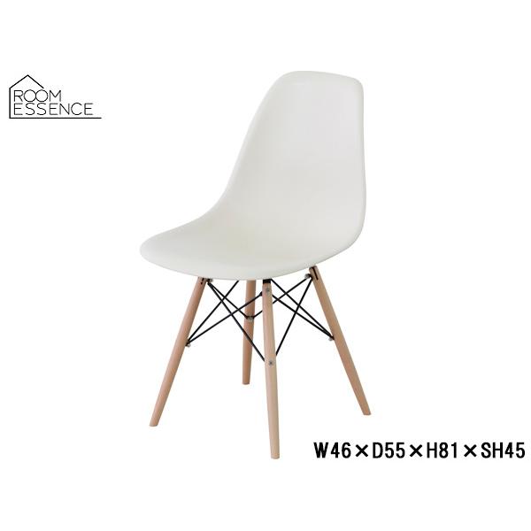 東谷 ジュレ チェア アイボリー W46×D55×H81×SH45 CL-794IV シェルチェア イームズチェア サイドシェル メーカー直送 送料無料 : プロツールショップヤブモト ...