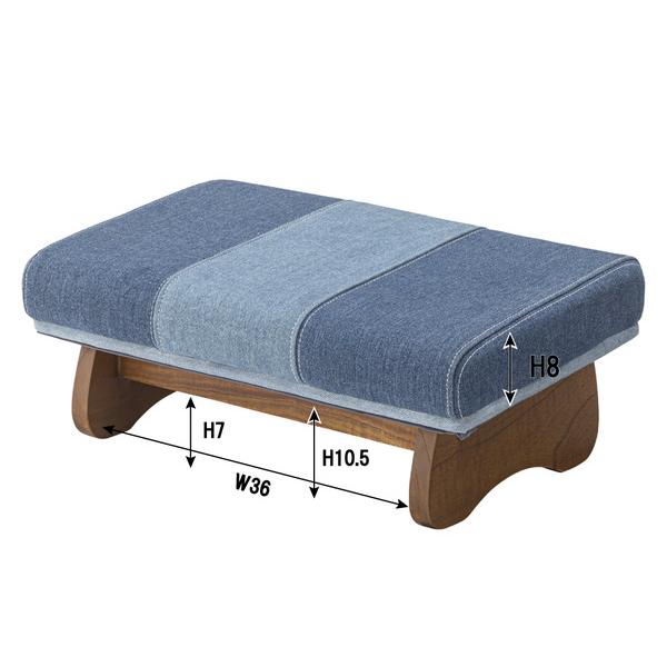 東谷 正座イスL デニムブルー W44×D30×H19 NS-613L 正座椅子 おしゃれ かわいい チェア ローチェア スツール メーカー直送 送料無料 : プロツールショップヤブモト ...