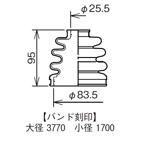 フォレスター SG5 ドライブシャフトブーツ フロント アウタ側 左右共通 左右 2個 ミヤコ自動車 分割式 ワレ有 M-551GT : プロツールショップヤブモト - 通販 - Yahoo ...