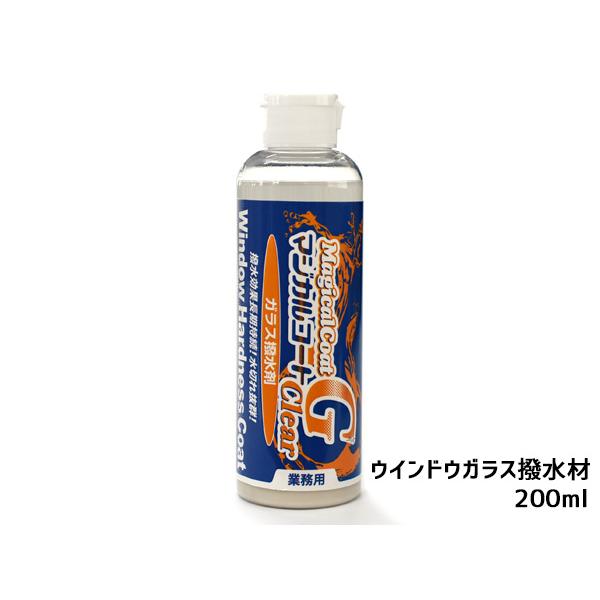 CRMS ウインドウガラス撥水剤 マジカルコートGクリア 200ml Gclear 業務用 塗布用スポンジ付き 保護剤 シーアールエムズ 車窓 MCOAT : プロツールショップヤブモト ...