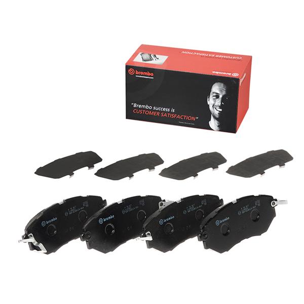 brembo ブレンボ ブレーキパッド レヴォーグ VM4 1.6GT (EyeSight含む) フロント ブラックパッド P78017 14/06〜 送料無料 : プロツールショップヤブモト ...