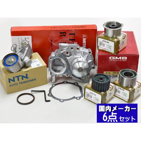 レガシィ BP9 H19/11〜H21/5 ターボ無し タイミングベルト 6点セット :TB431-10:プロツールショップヤブモト - 通販 ...