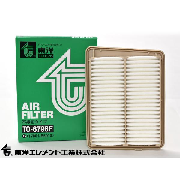 ハイゼット S320V S321V S331V エアエレメント エアー フィルター クリーナー 東洋エレメント TO-6798F H18.02〜H27.04 : プロツールショップヤブモト ...