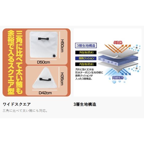 PROX（プロックス） 保冷ワイドスクエア鮪バッグ PX279175w (5798)155